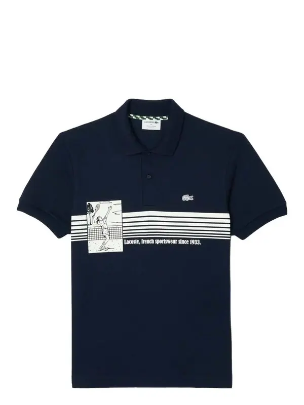 Lacoste Shortsleeve Polo Shirt - Blue