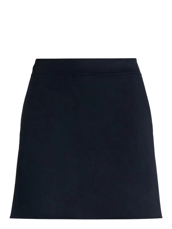 Max Mara Wool Mini Skirt - Blue
