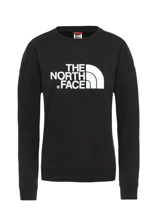 The North Face Crewneck Sweatshirt With Bold Logo - Black