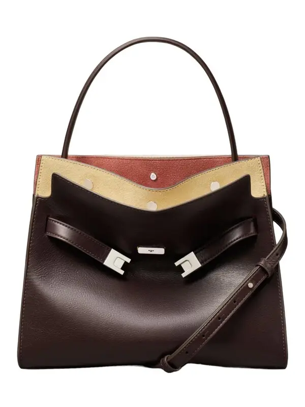 Tory Burch Small Lee Radziwill Double Bag - Coconut