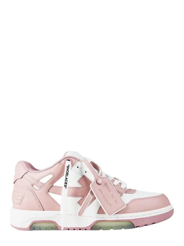 Off-White Two-tone Sneakers - Pink