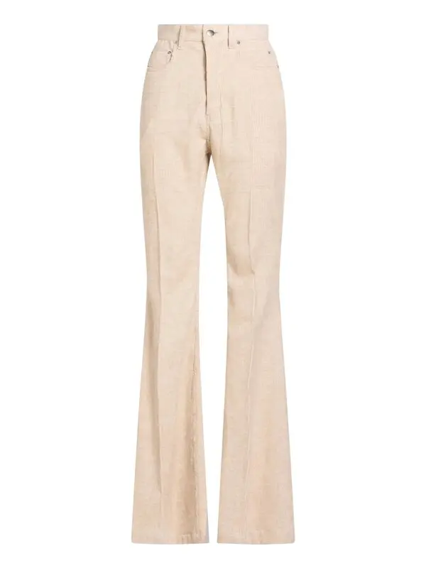Rick Owens Corduroy Wide-leg Pants - Camel