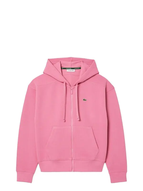 Lacoste Full Zip Hoodie - Pink