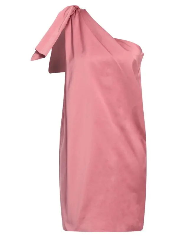 Max Mara One-shoulder Dress With Bow Detail - No