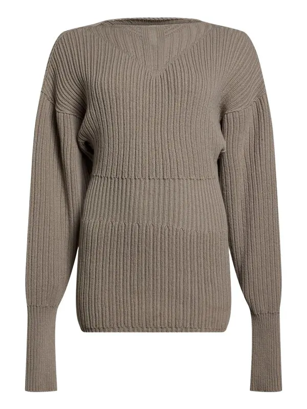 Rick Owens Solid-color Wool Knitwear - Grey
