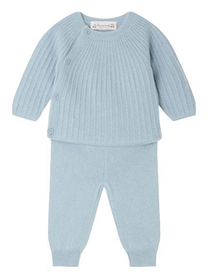 Bonpoint Cashmere Set - Sky