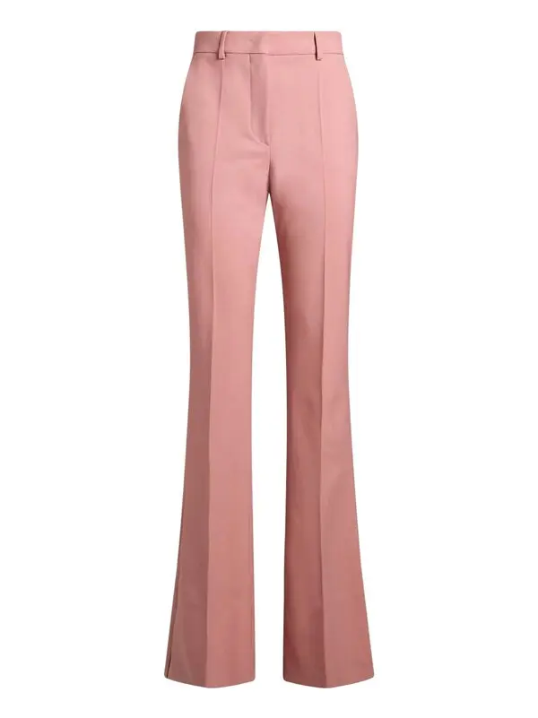 Sportmax Slim-fit Wool Suit Pants - Pink
