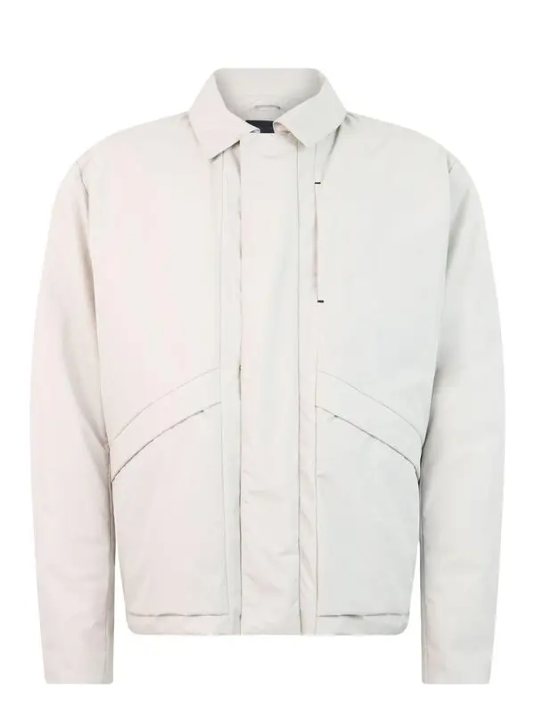 Herno Shirt Collar Bomber Jacket - White