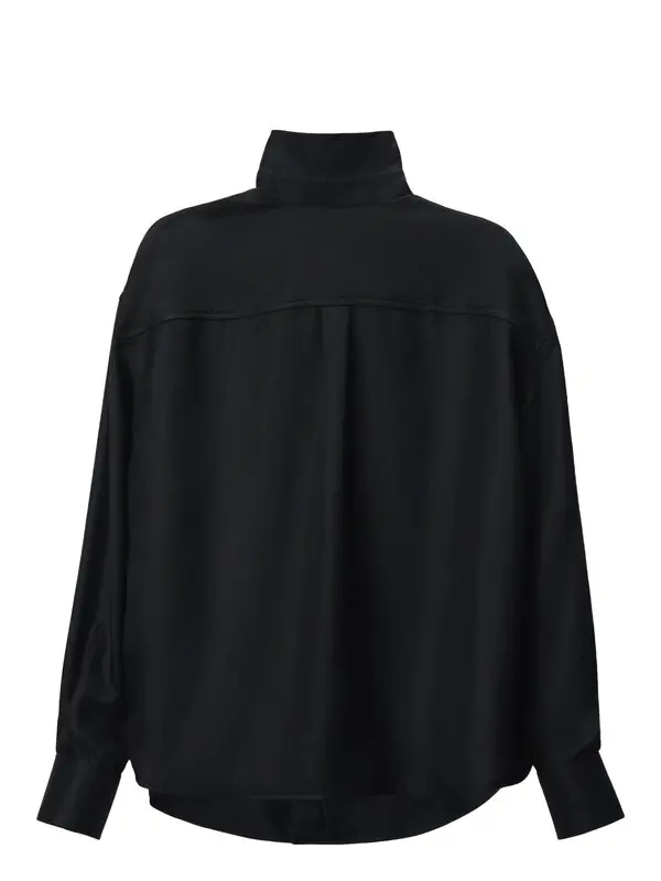 Alexander Wang Exposed-seam Detail Shirt - Black