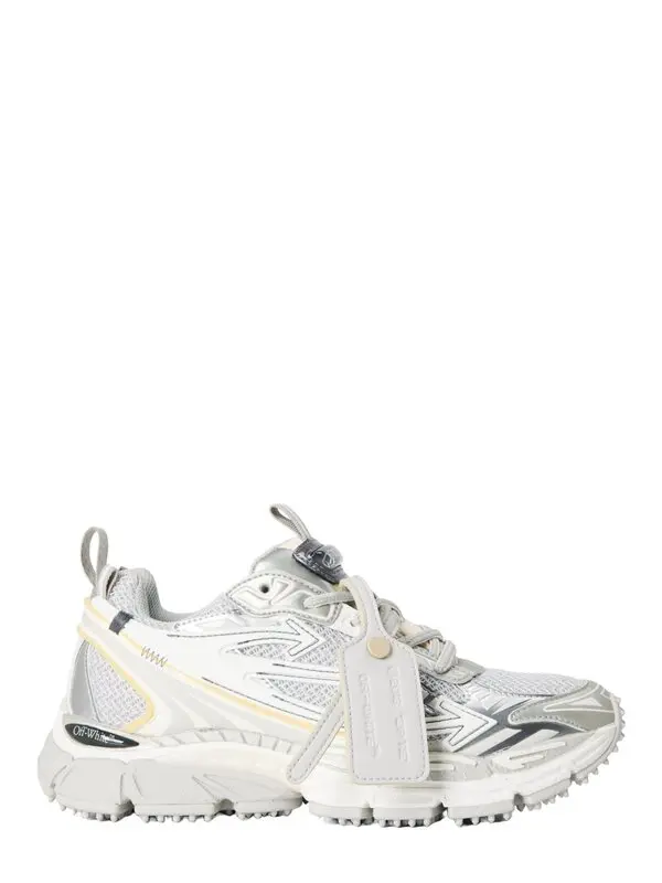 Off-White Be Right Back" Low Top Sneakers - Silver