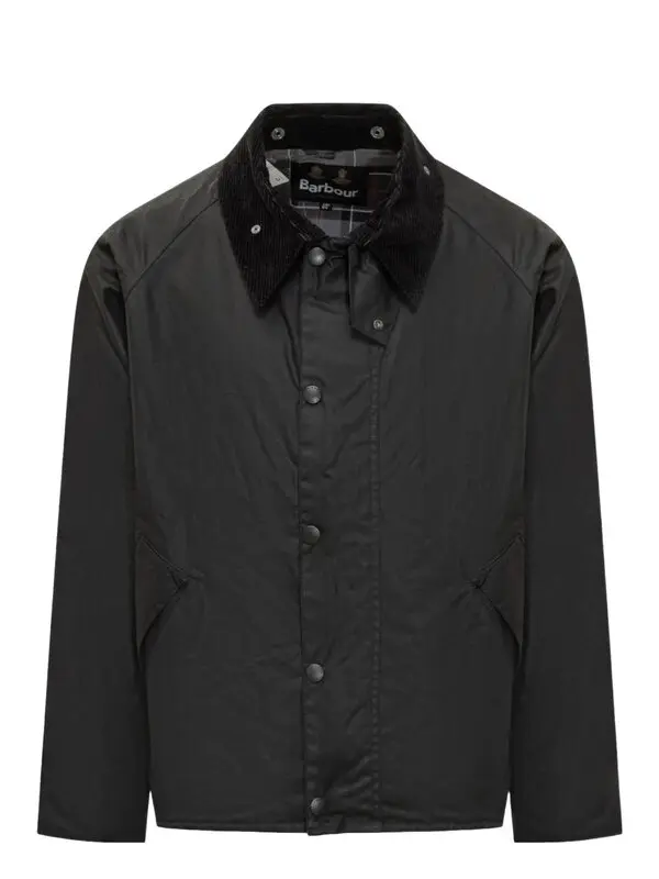 Barbour Corduroy Collar Jacket - Black