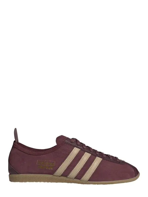 ADIDAS ORIGINALS Burgundy Suede Lace-up Low-top Sneakers - Red