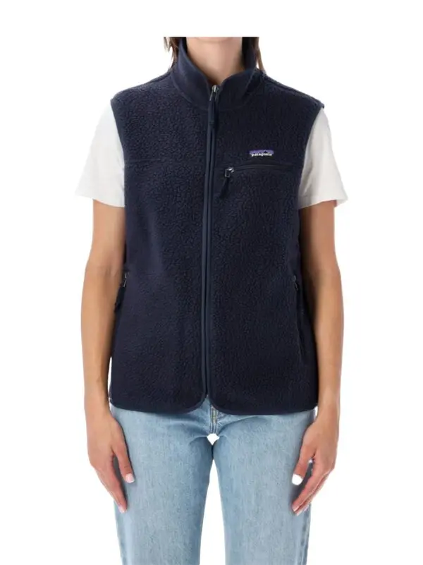 Patagonia Retro Pile Fleece Vest - Blue