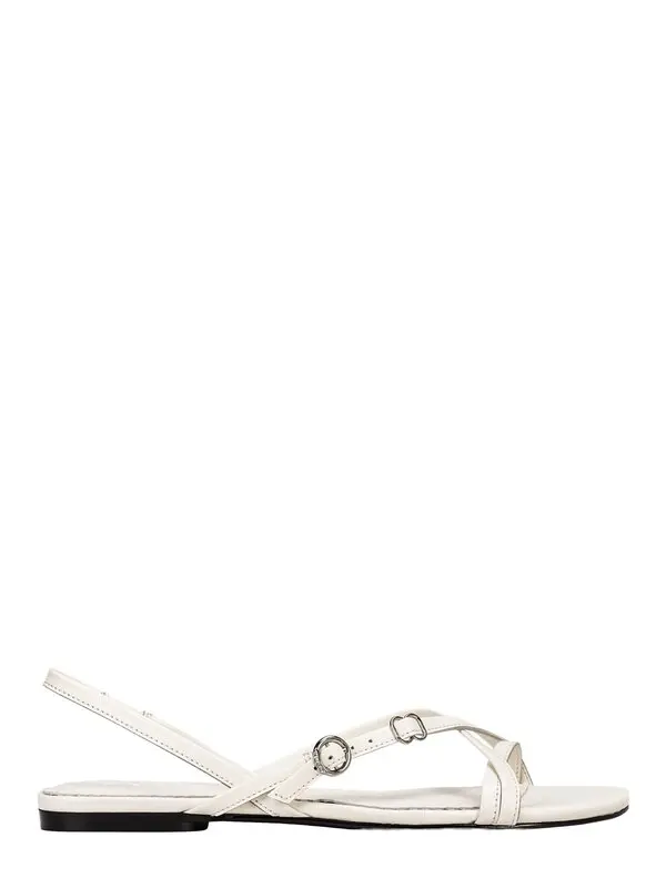 Hugo Boss Flat Sandals With Strap Fastening - No