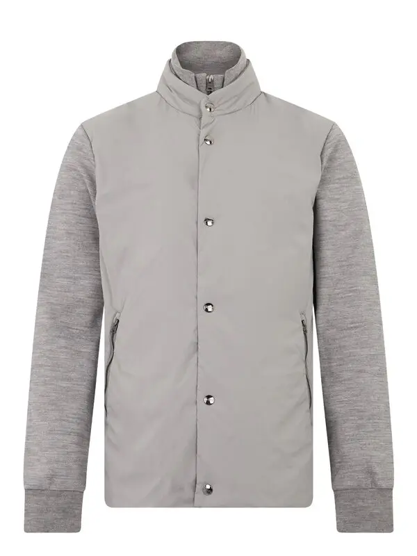 Herno Button-fastening Lightweight Jacket - Grey