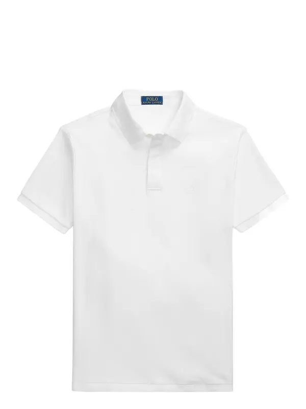 Polo Ralph Lauren Solid Color Polo Shirt - White