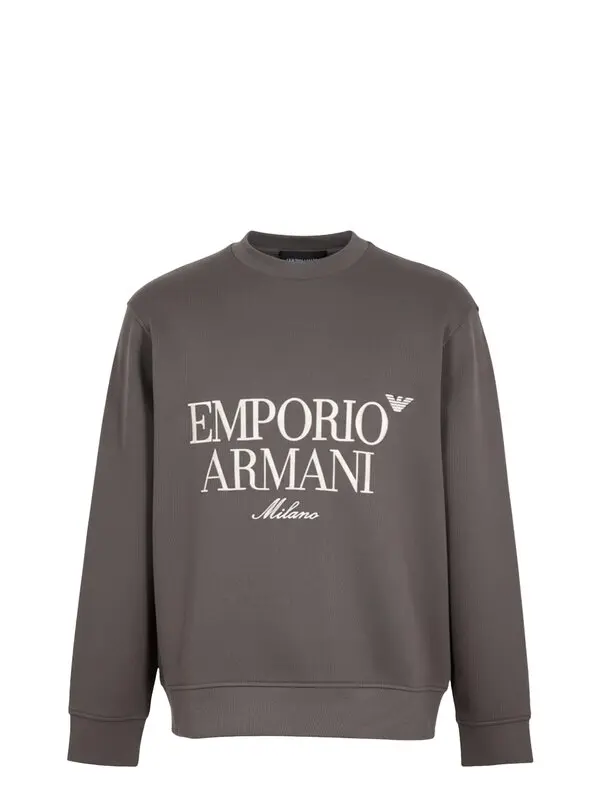 Emporio Armani Crewneck Sweatshirt - Black
