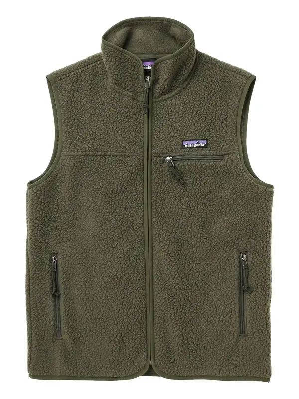 Patagonia Retro Pile Fleece Vest - Green