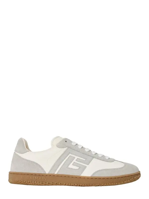 Balmain Color-blocked Sneakers - White