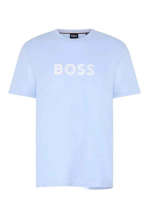 Hugo Boss Crewneck Shortsleeve Top - Blue