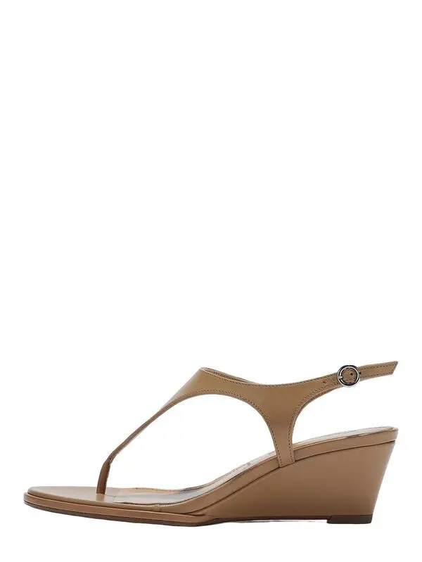 AeydĒ Wedge Heeled Sandals - Brown