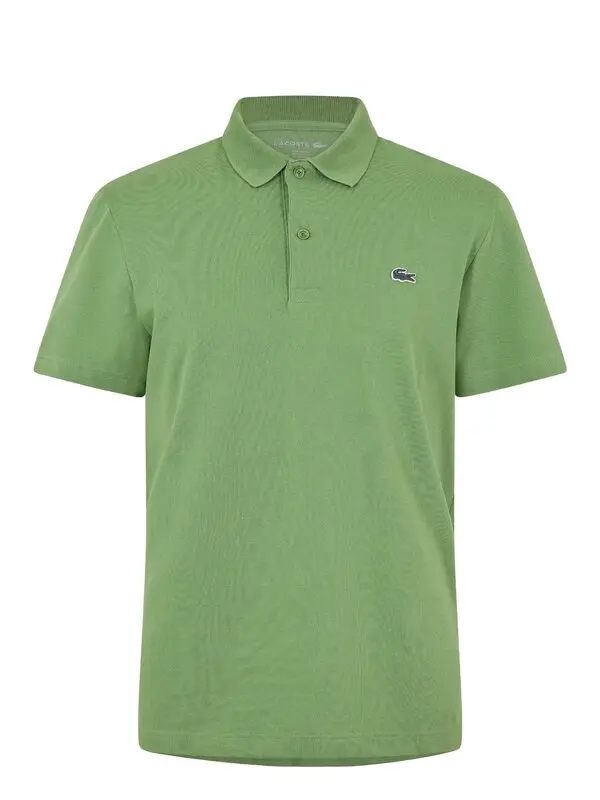 Lacoste Cotton Shortsleeve Polo Shirt - Green