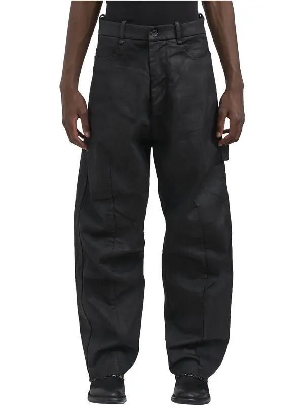 Masnada Belt-loop Jeans - Black