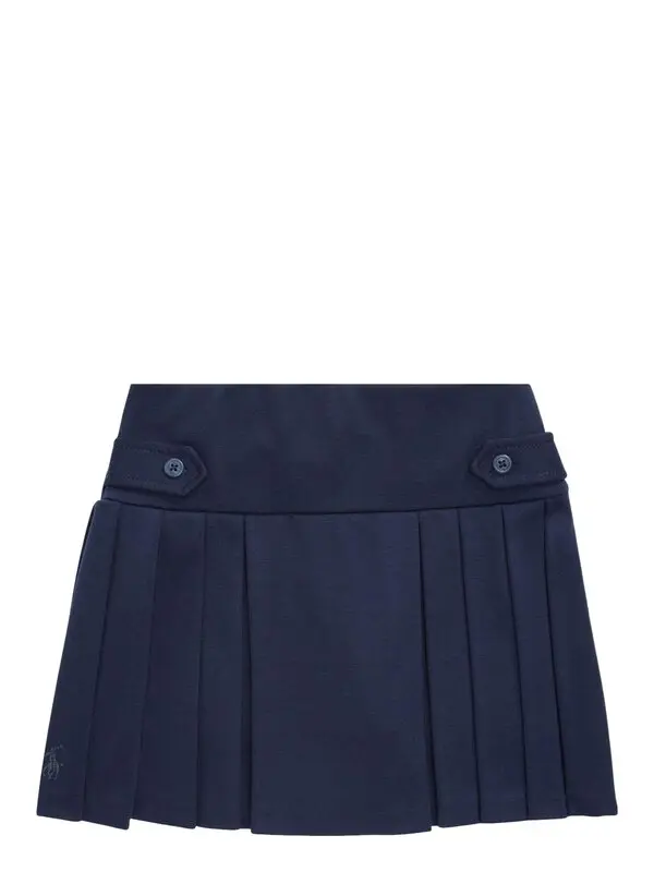 Polo Ralph Lauren Pleated Mini Skirt - Blue