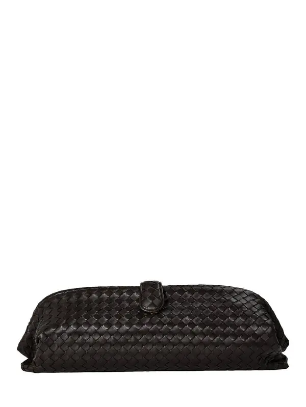 Bottega Veneta Woven Clutch - Black