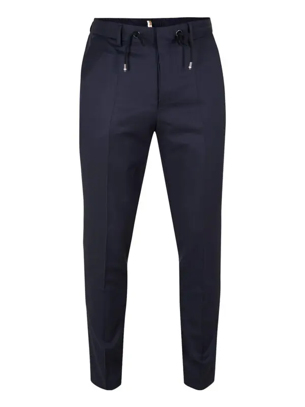 Hugo Boss Boss Straight-leg Trousers - Blue