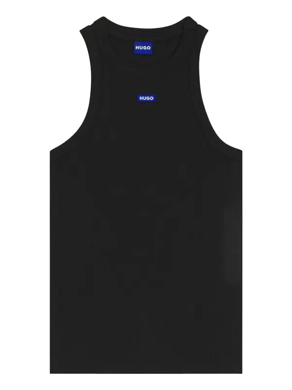 Hugo Boss Sleeveless Tank Top - Black