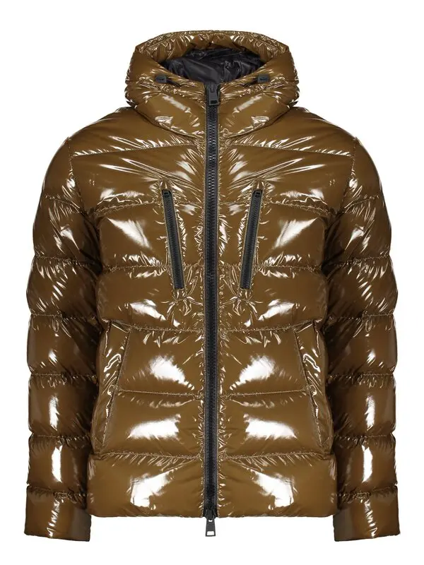 Herno Hooded Padded Jacket - Brown