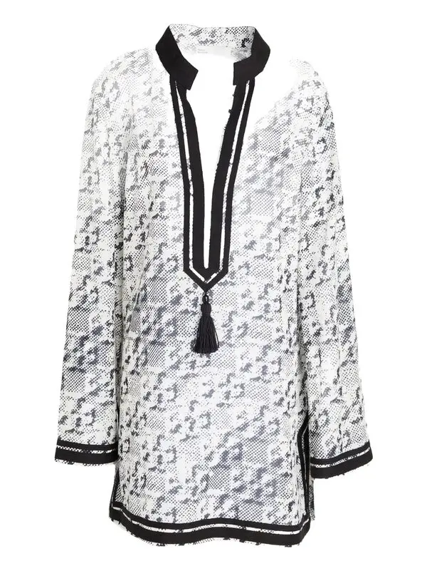 Tory Burch Kaftan Top - White