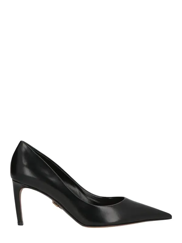 Dolce & Gabbana Leather Stilettos - Black