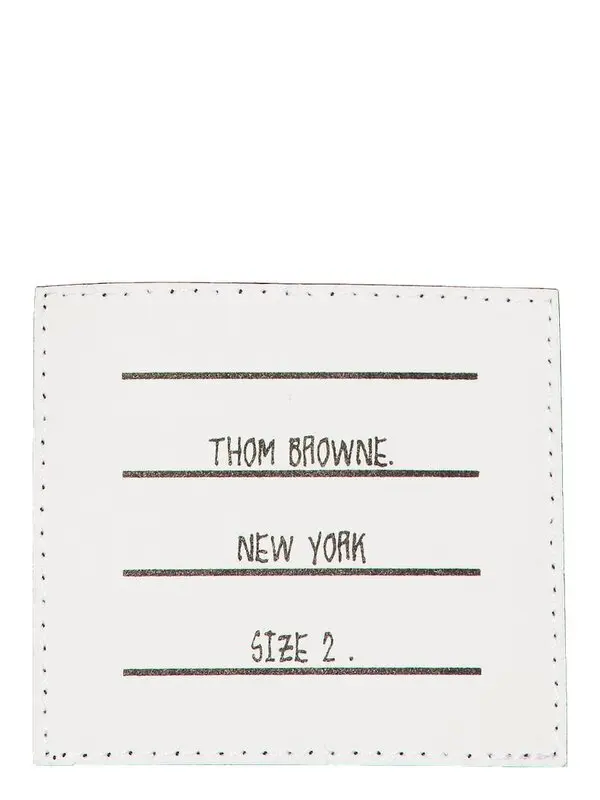 Thom Browne Short Sleeve Jersey Polo - Black