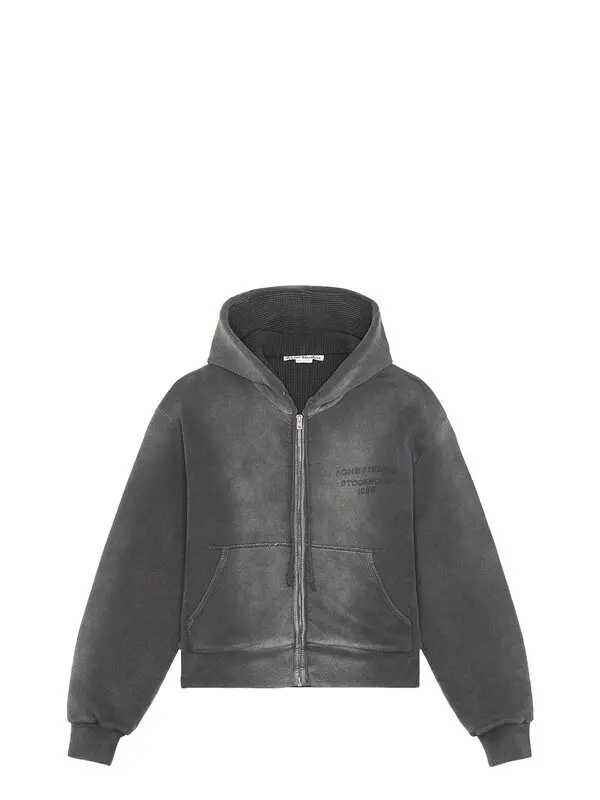 Acne Studios Feida U Sunkissed Hoodie - Faded Black