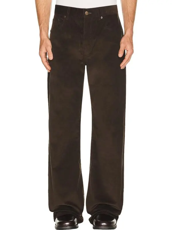 Acne Studios Corduroy Trousers - Dark Brown