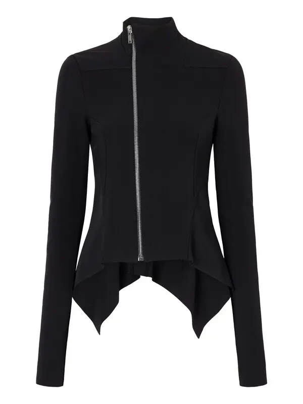 Rick Owens Naska Gary Stretch-jersey Jacket - Black
