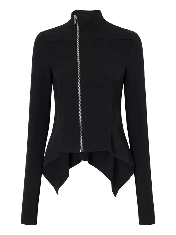 Rick Owens Naska Gary Stretch-jersey Jacket - Black