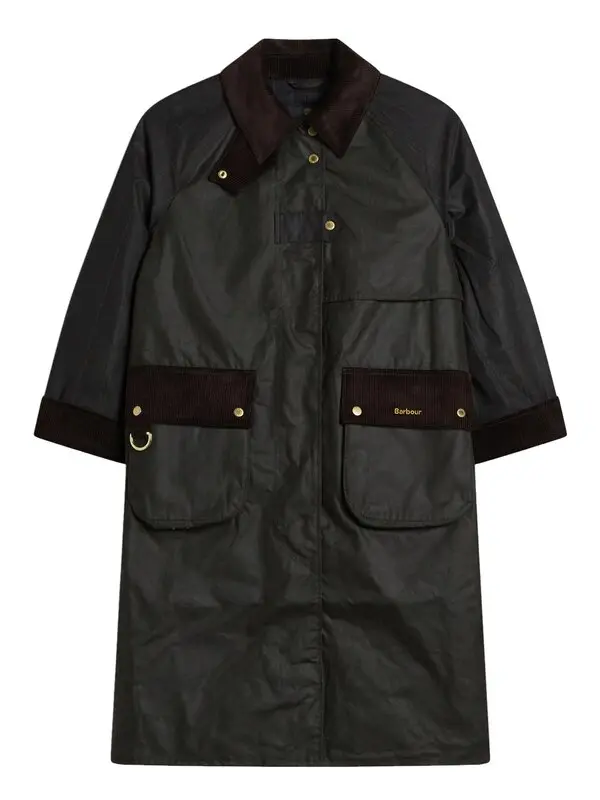 Barbour Kirklees Wax Jacket - Fern/classic/shadow Classic