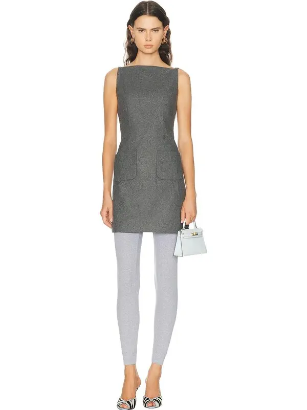 Sandy Liang Carlisle Dress - Grey