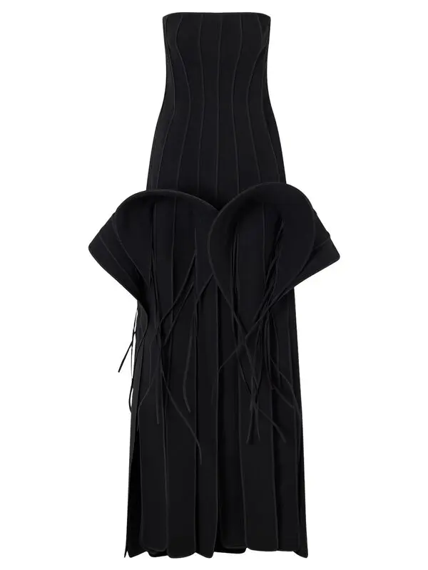 Maticevski Kingdom Strapless Gown - Black