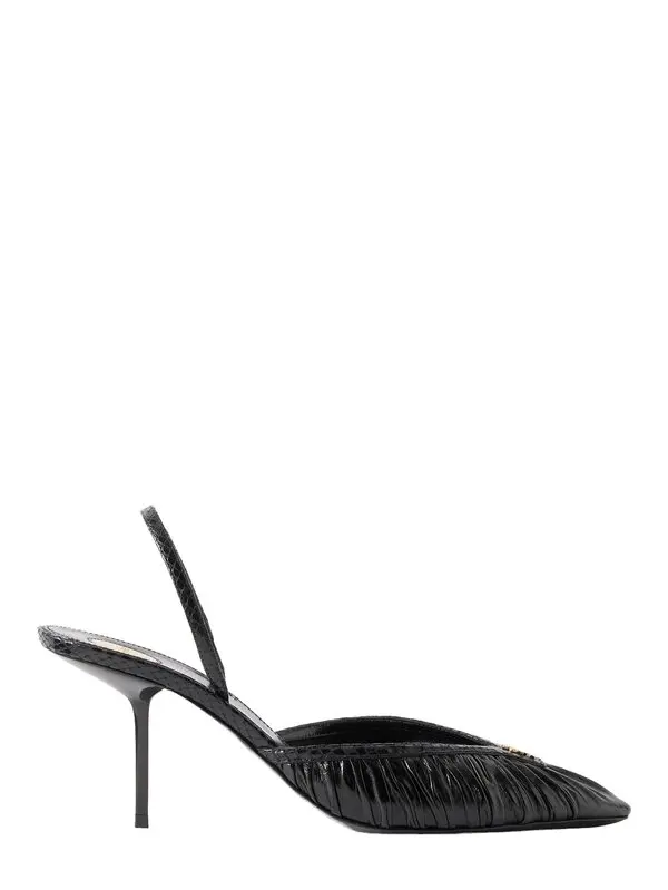 Saint Laurent Folie Slingback Pumps - Black