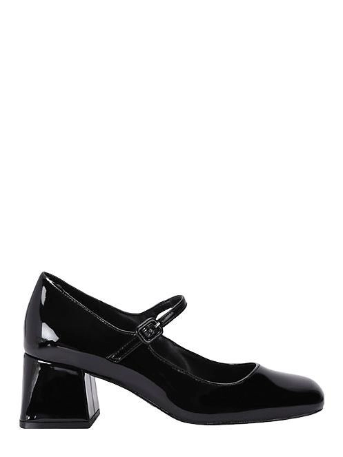 Steve Madden Darcey Patent Leather Mary Jane Courts - Black