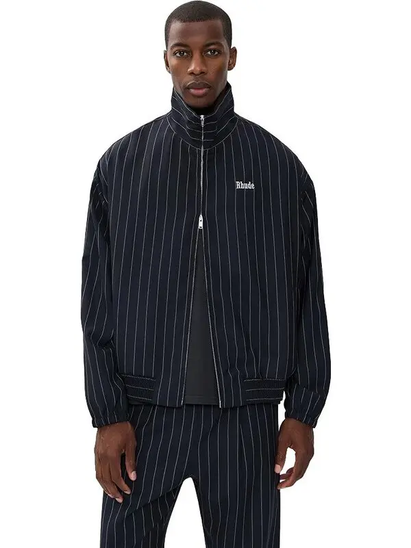 Rhude Volume Track Jacket - Navy/white