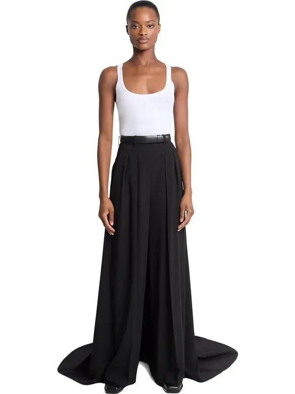 Michael Kors Wool Serge Opera Trousers - Black