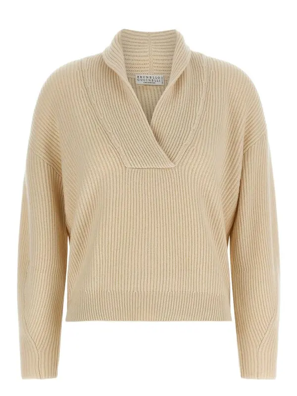 Brunello Cucinelli Shawl Collar Sweater - No