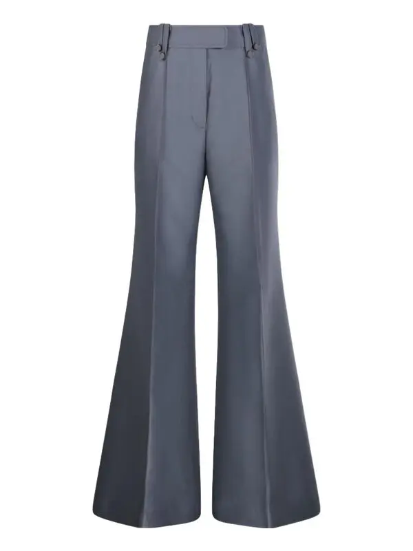 Zimmermann Valiant Structured Flare Pants - Gray