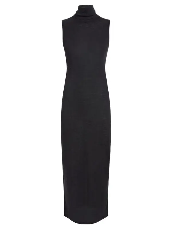 Khaite Demi Maxi Dress - Black