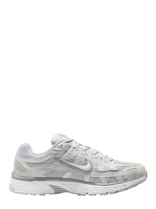 Nike Mesh Panel Retro Running Sneakers - Gray